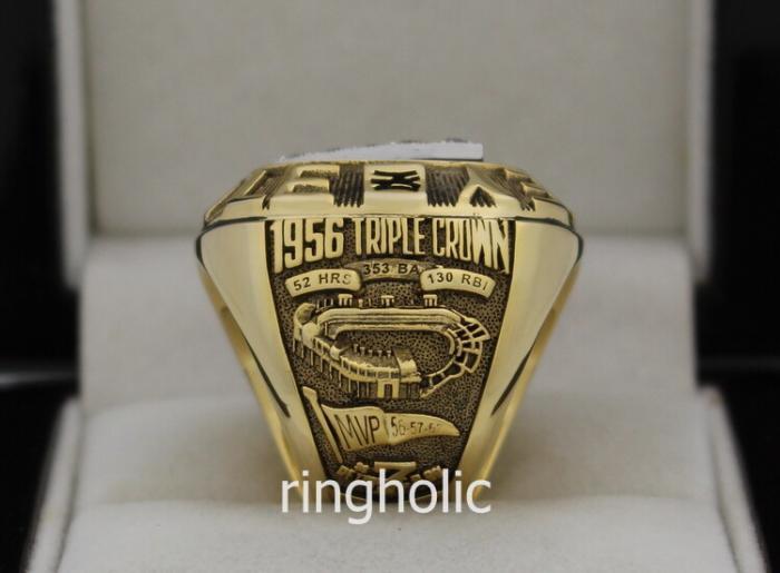 Mickey Mantle's Lifetime Achievement Retirement Ring