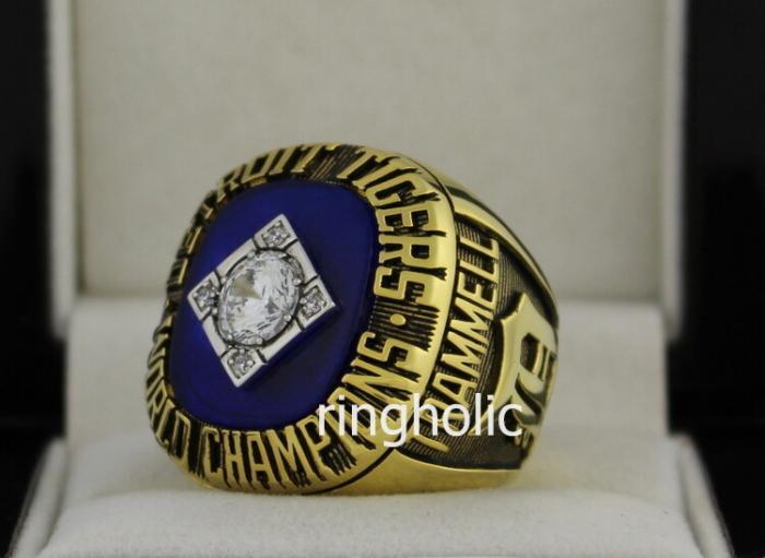 Detroit Tigers 1984 MLB World Series Championship Ring