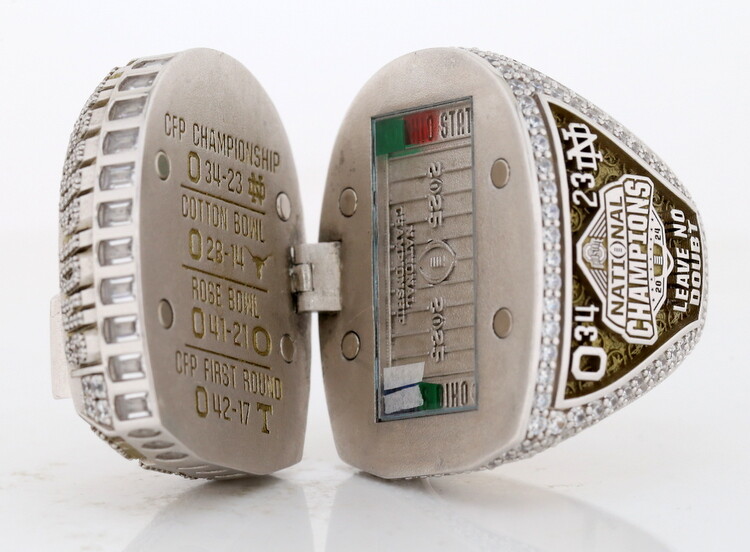 Ohio State Buckeyes 2024 National Ring Openable Top